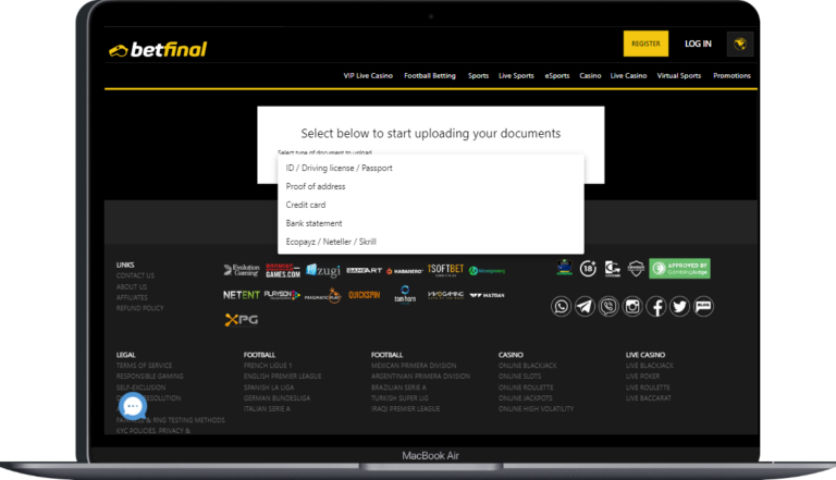 Betfinal Sports Betting and Casino - Betfinal